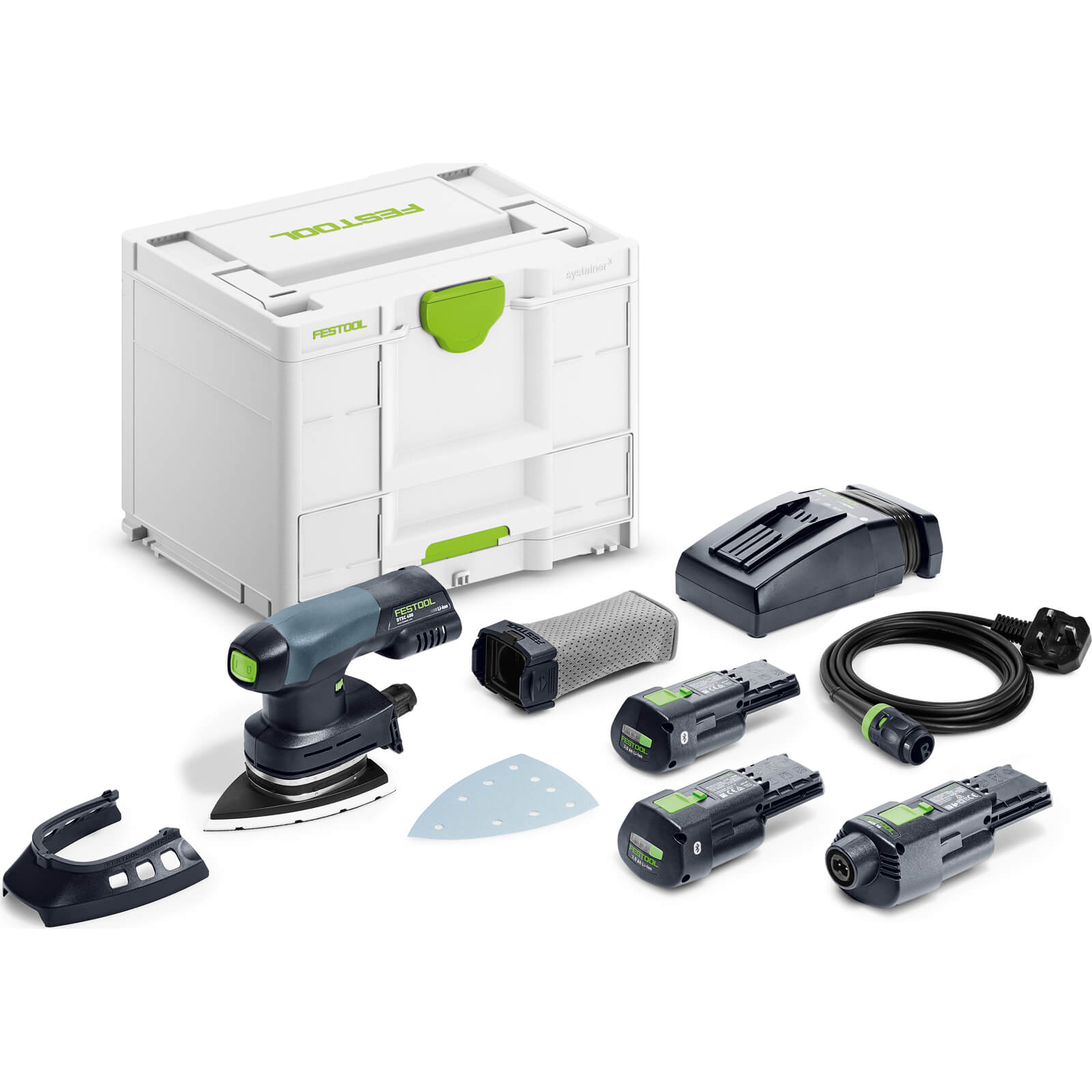 Festool DTSC 400 18v Cordless Brushless Delta Sander Set | Delta Sanders