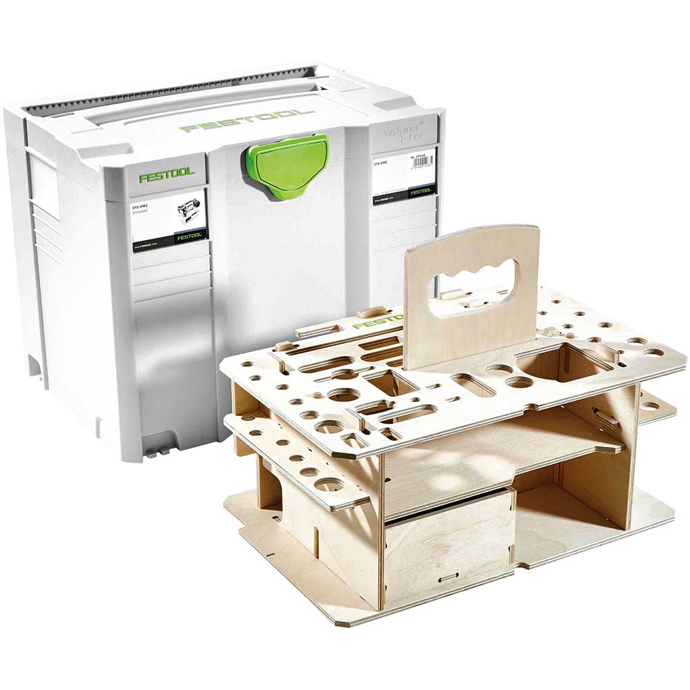 Festool SYS-HWZ Systainer Case and Removable Wooden Organiser | Tool Boxes