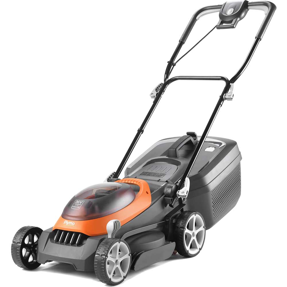 Flymo ULTRASTORE 340R P4A 36v Cordless Rotary Lawnmower 340mm | Lawnmowers