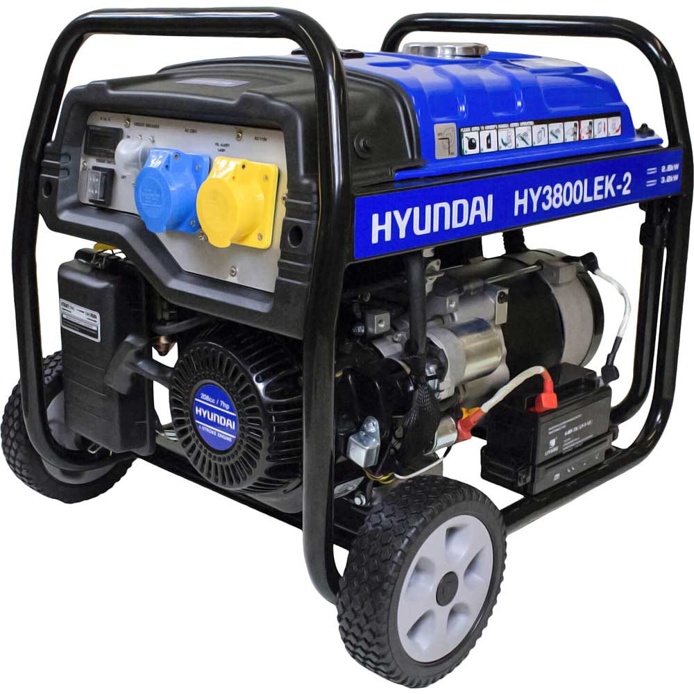Hyundai 3.2 Kw / 4.0 Kva Generator Key Start | Generators