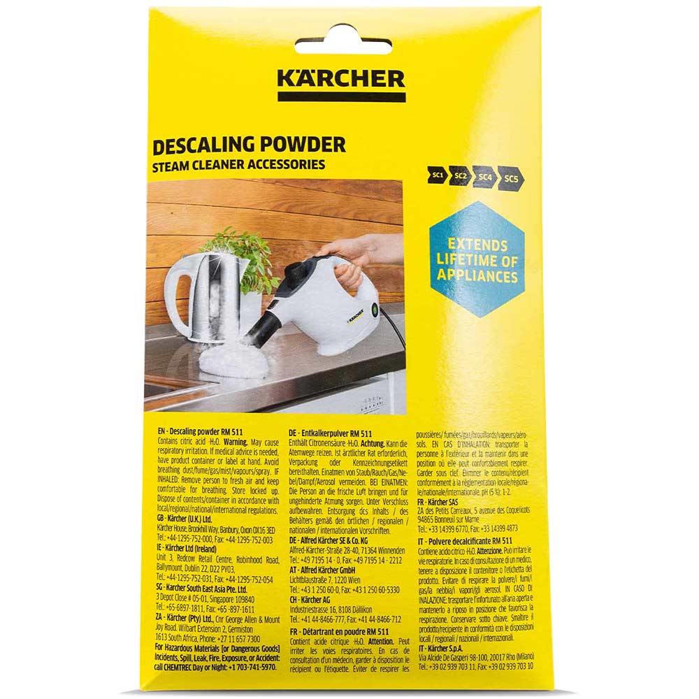 Karcher RM 511 Descaling Powder Sachets | Tooled-Up.com