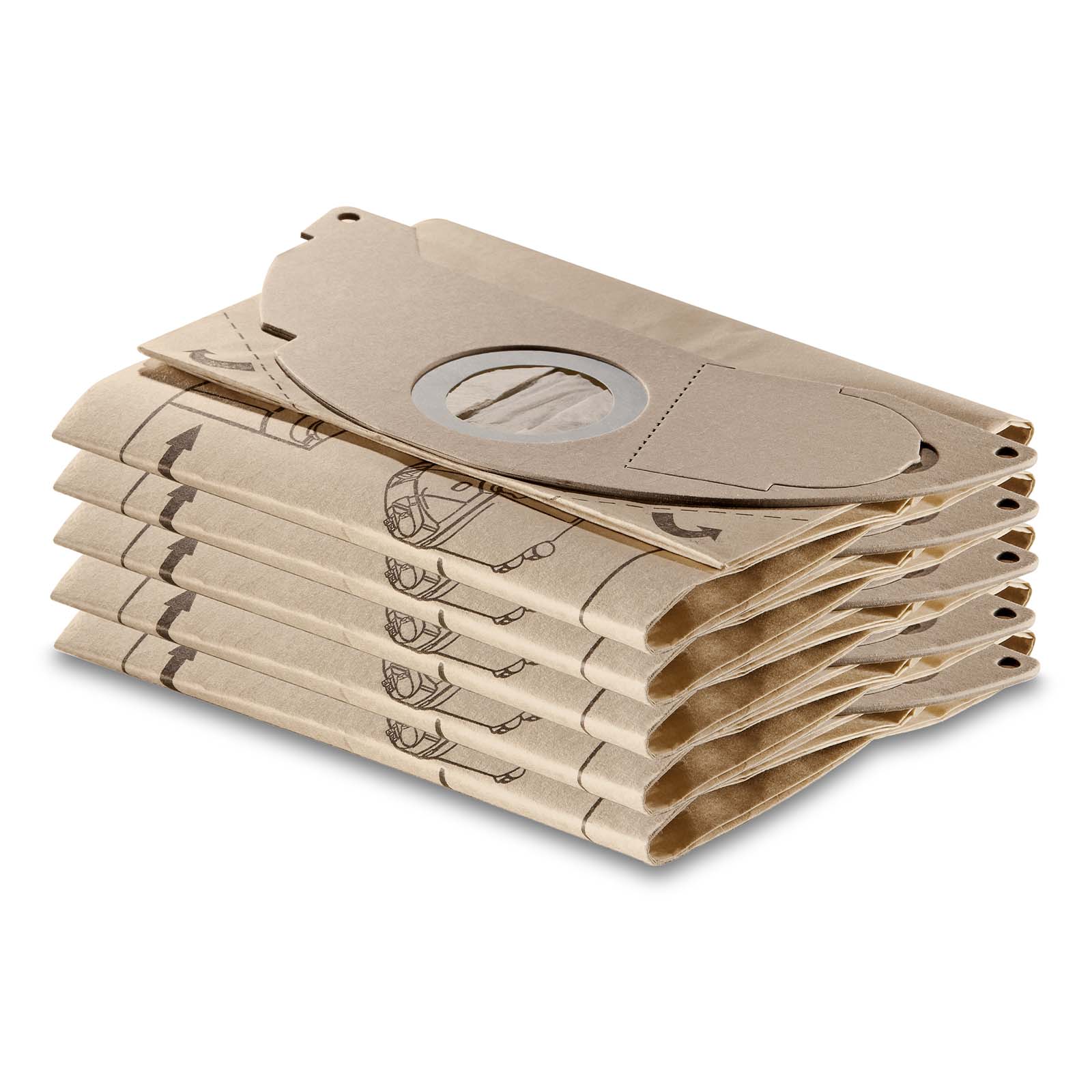 Karcher Paper Filter Dust Bags for SE 5.100 Spray Extraction Cleaner ...