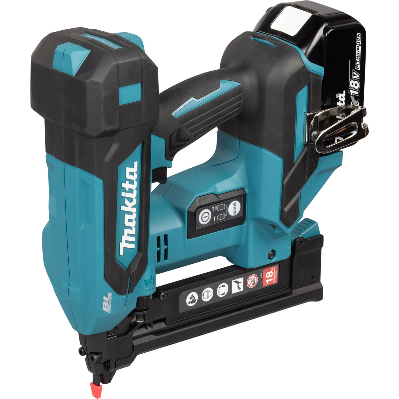 Makita DST630 18v LXT Cordless Brushless 18 Gauge Narrow Crown Stapler ...