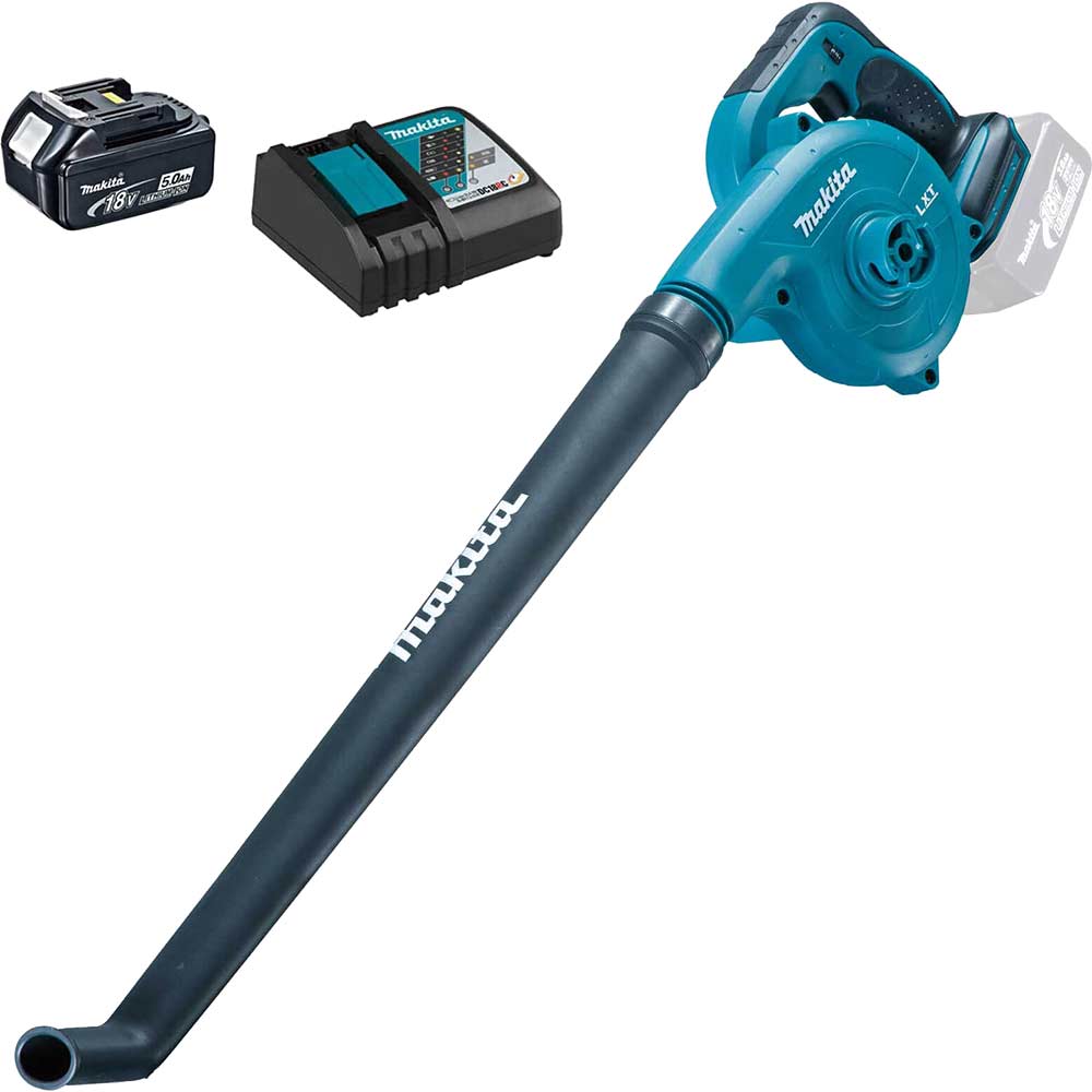 Makita DUB182 18v Cordless LXT Blower 1 x 5ah Li ion Charger