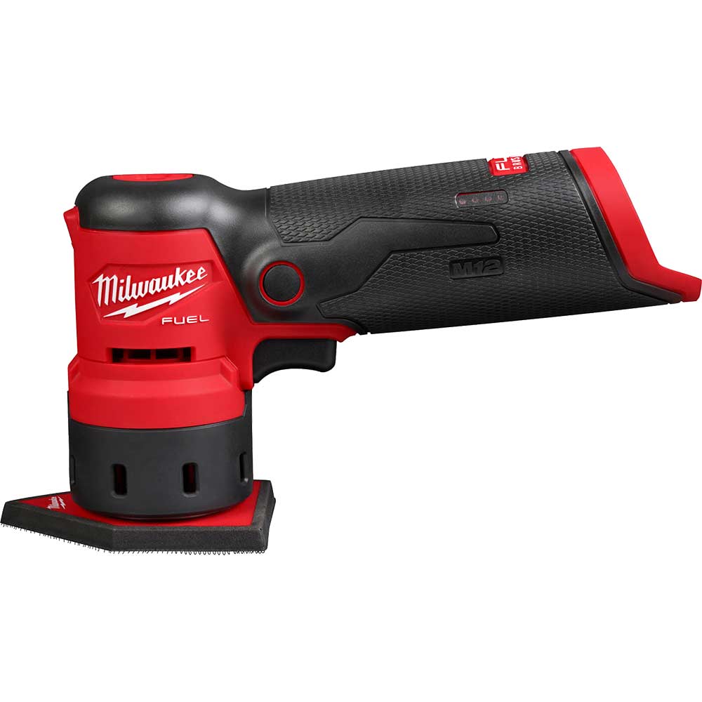 Milwaukee M12 FDSS Fuel 12v Cordless Brushless Spot Sander | Delta Sanders