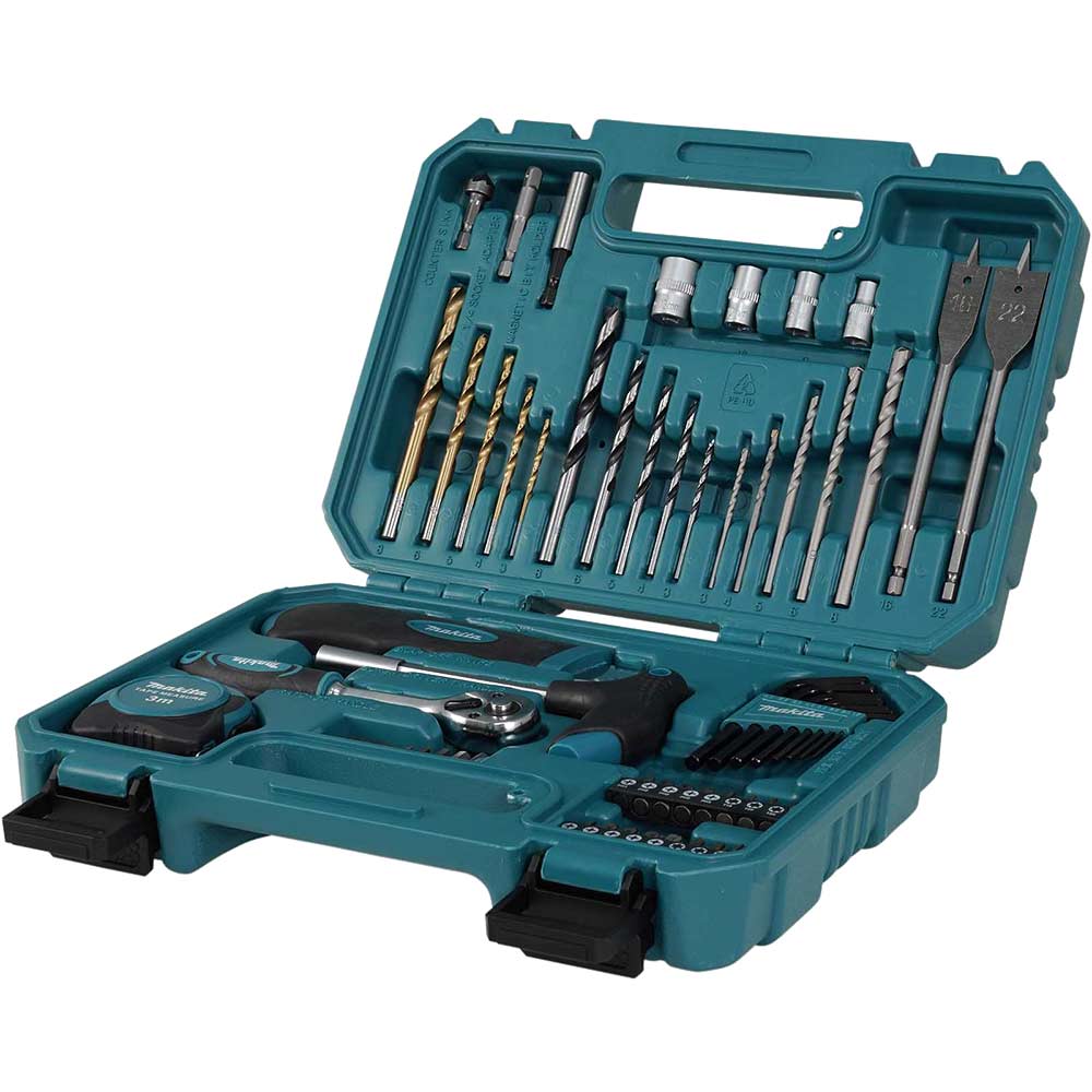 Makita 60 Piece Bit and Hand Tool Set | Drill Bit Sets