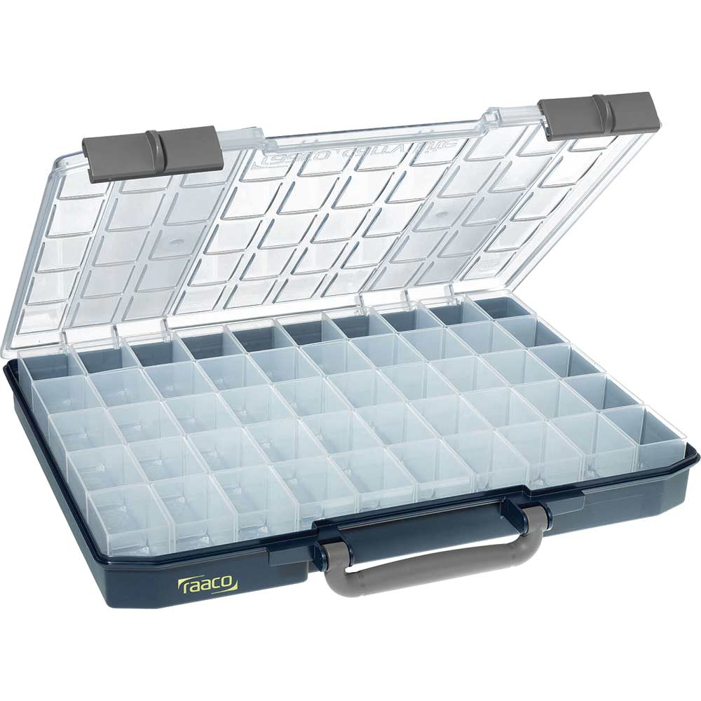 Raaco Carrylite 50 Compartment Organiser Case | Storage Organisers