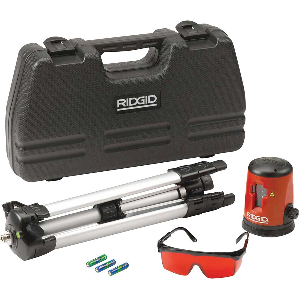 Ridgid CL100 Micro Self Levelling Cross Line Laser Level Laser Levels