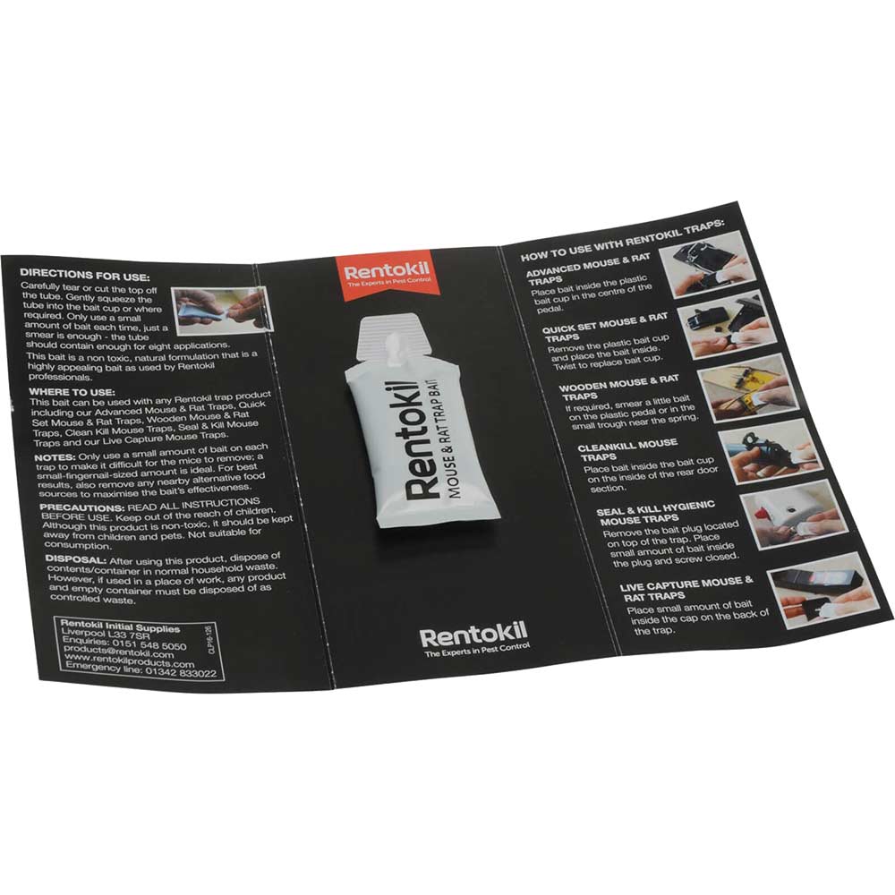 Rentokil Mouse and Rat Trap Bait | Garden Pest Control