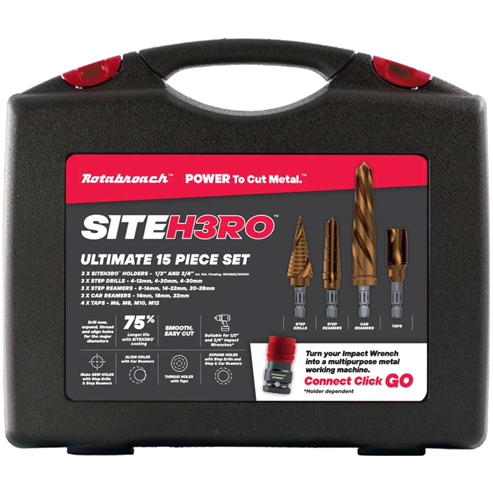 Rotabroach Site H3RO 15 Piece Ultimate Kit | Tooled-Up.com