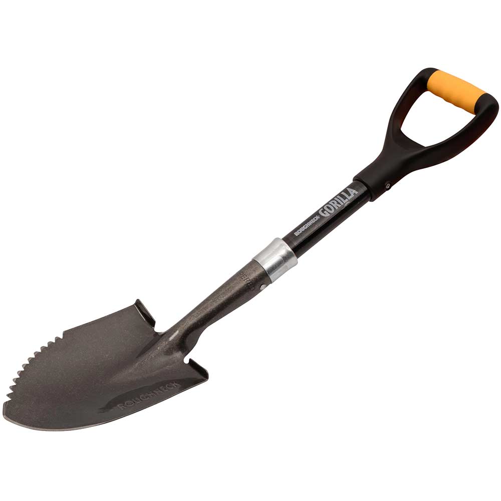 Roughneck Gorilla Sharp Edge Round Micro Shovel | Mini Shovels