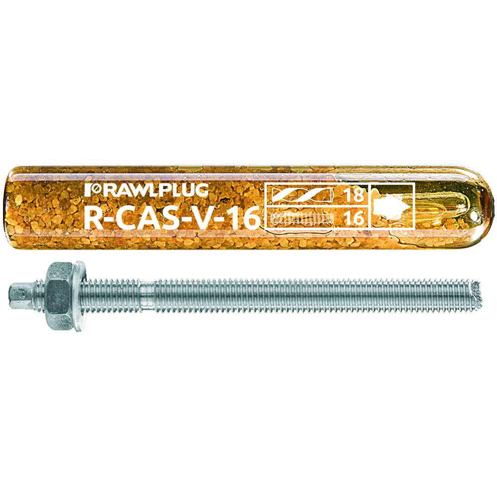 Rawl R-CAS Resin Capsules and Threaded Rods | Tooled-Up.com