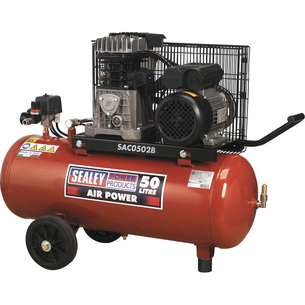 Sealey SAC0502B Air Compressor 50 Litre