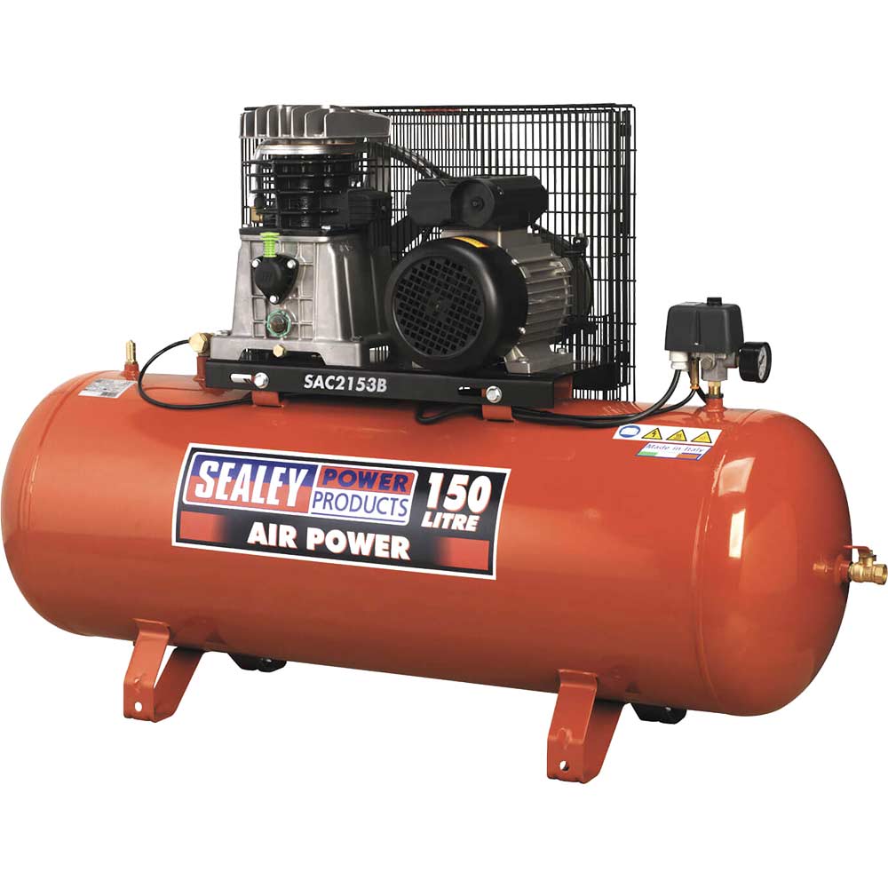 Sealey SAC2153B Air Compressor 150 Litre