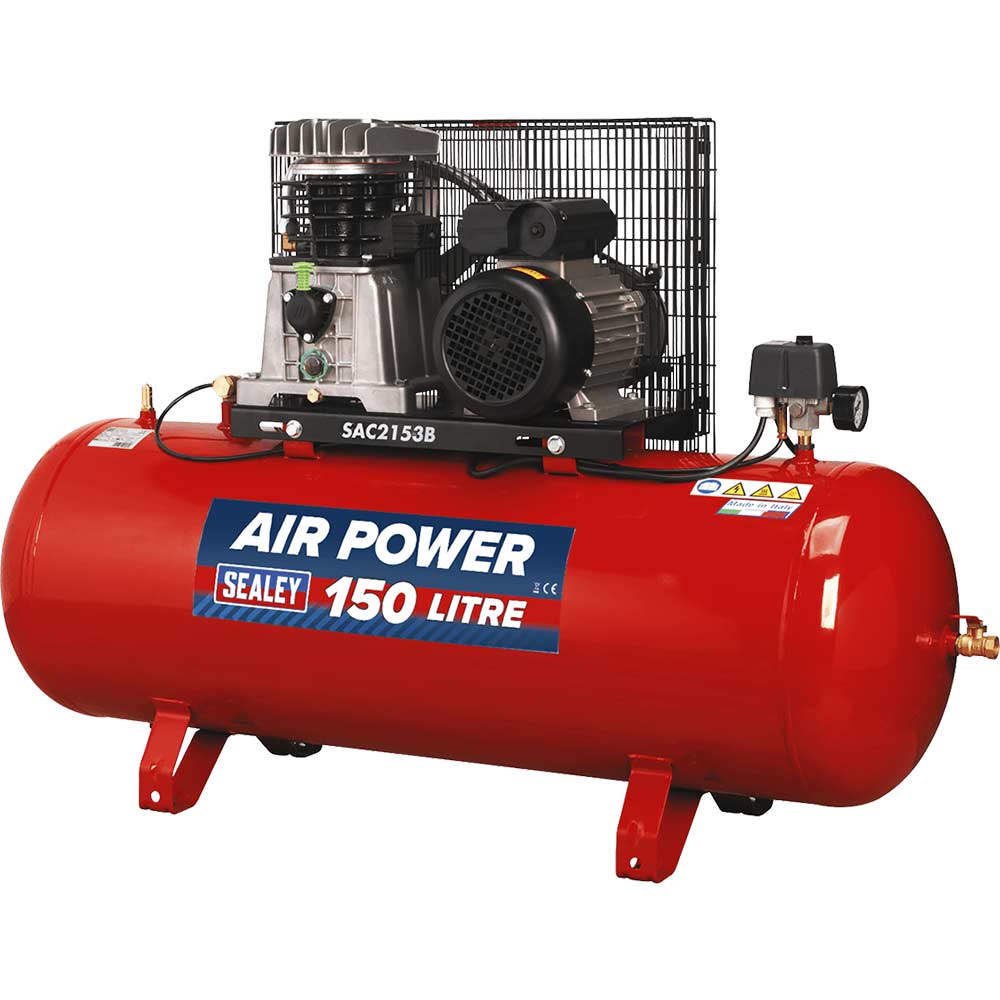 Sealey SAC2153B Air Compressor 150 Litre | Air Compressors