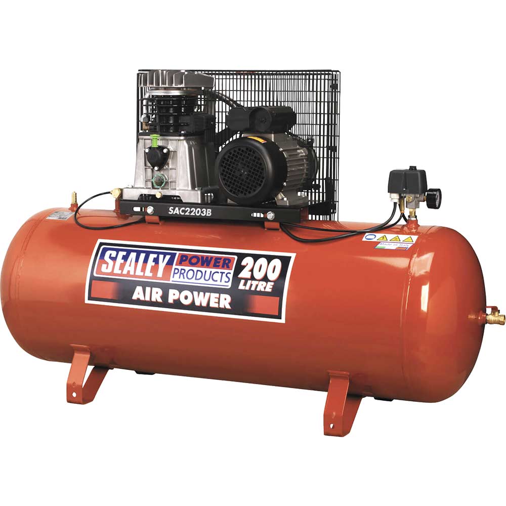 Sealey SAC2203B Air Compressor 200 Litre
