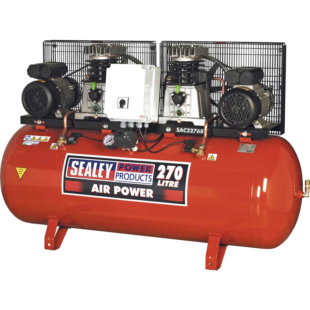 Sealey SAC2276B Air Compressor 270 Litre
