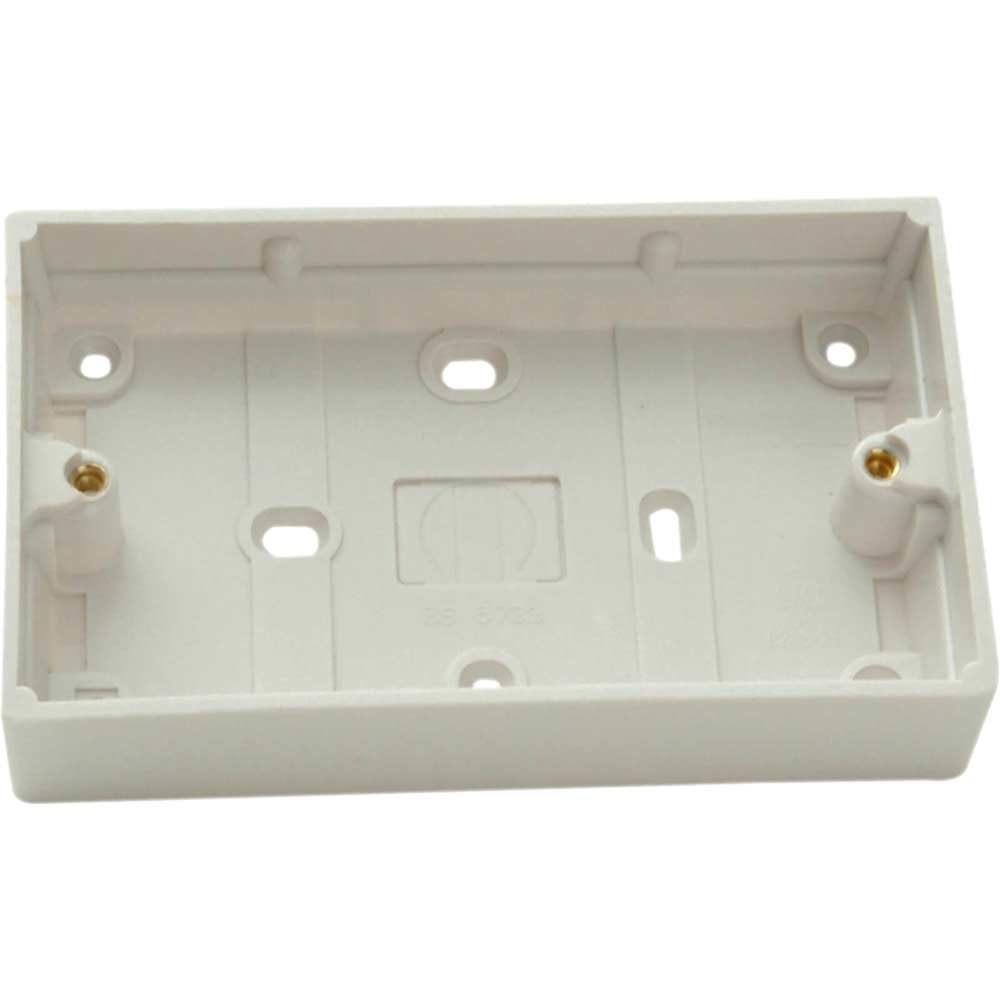SMJ Double Pattress Back Box | Surface Pattress & Drywall Boxes