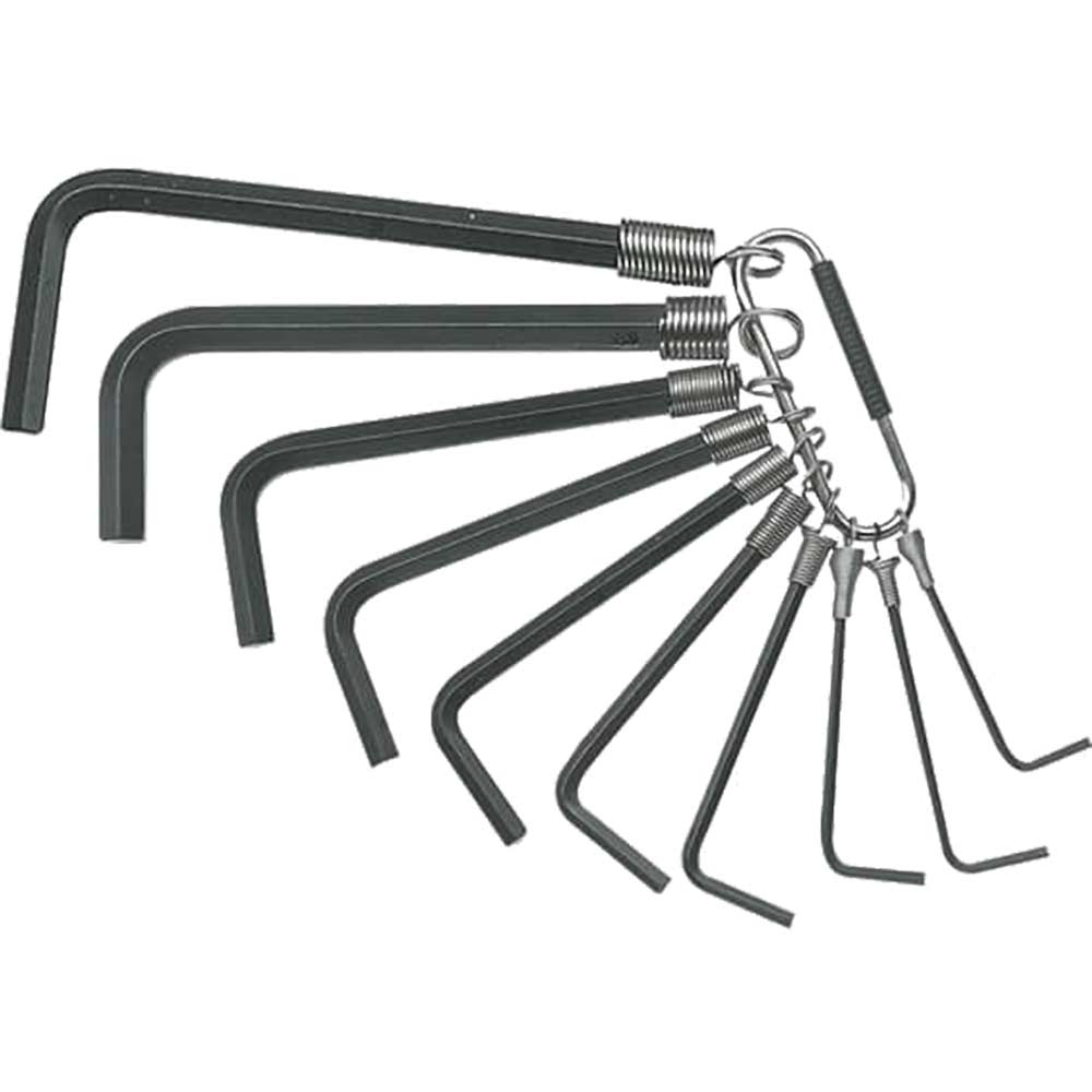 CK 8 Piece Hexagon Allen Keyring Set Imperial | Hex & Torx Keys