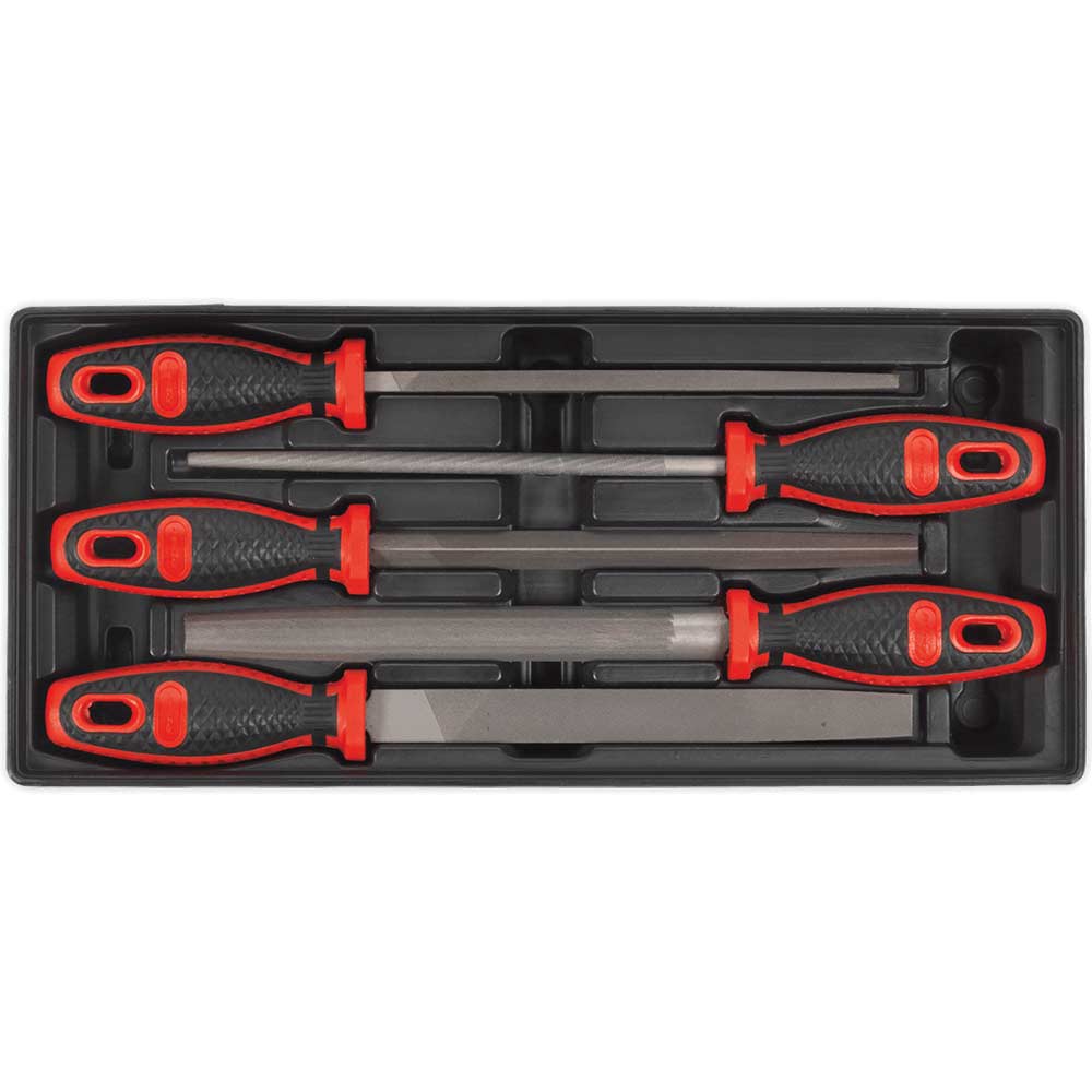 Sealey 5 Piece Engineers File Set in Module Tray | Module Tool Kits