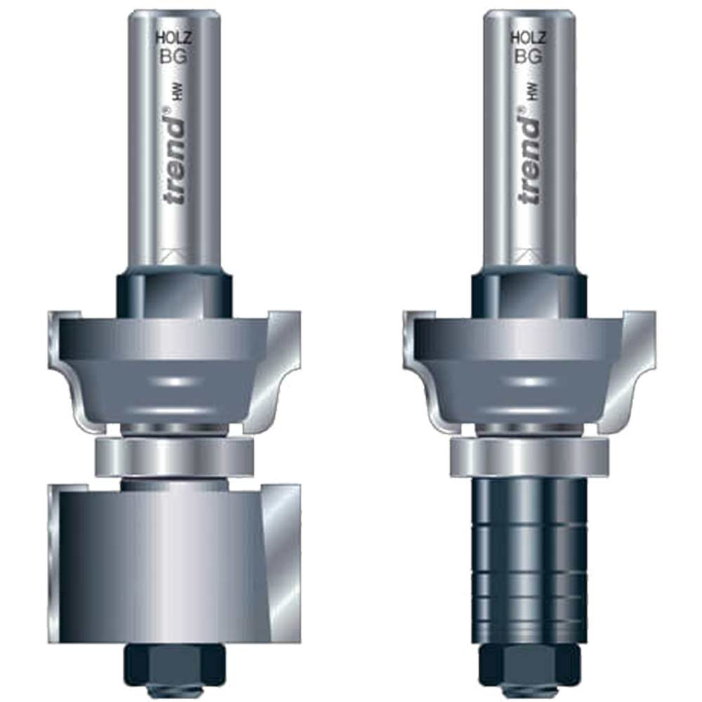 Trend Lambs Tongue Sash Bar Router Cutter Set | General Cutting Bits