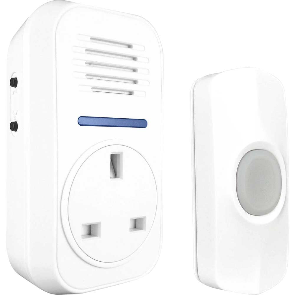 Uni-Com Smart Plug Through Flashing Door Chime | Door Bells