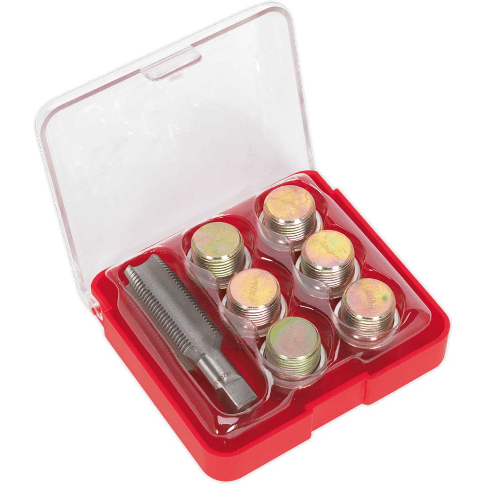 Sealey Oil Drain Plug Thread Repair Kit | Thread Repair Kits