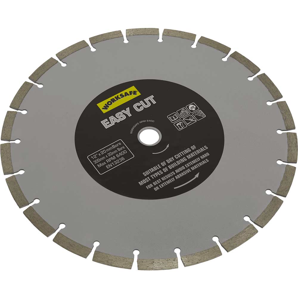 Sealey Easy Cut Segmented Diamond Cutting Disc | Cutting Discs