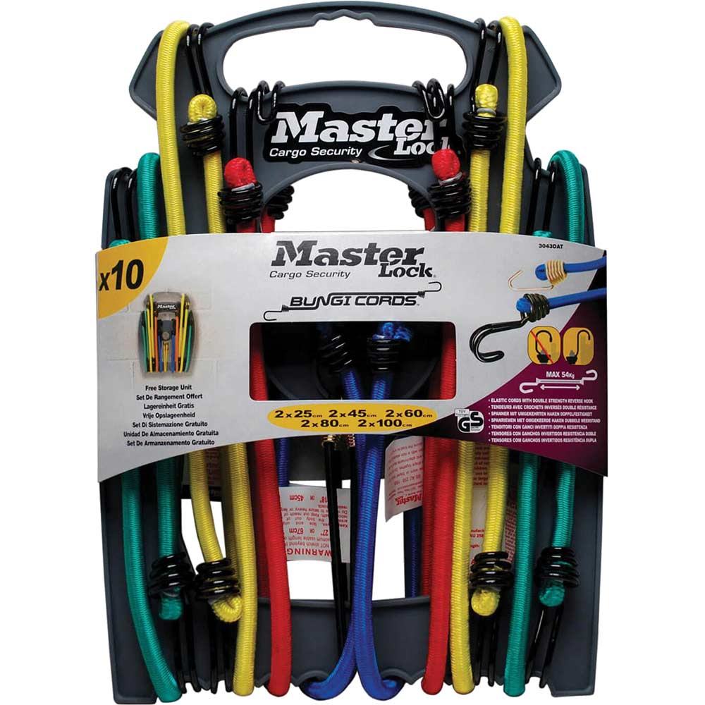 Master 10 Piece Lock Bungee Set | Bungee Cord