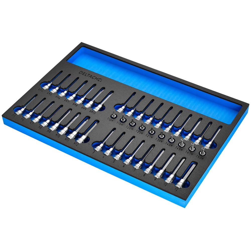 Bunker 3/8" Drive Specialist Socket Bit Set in EVA Foam Inlay ...