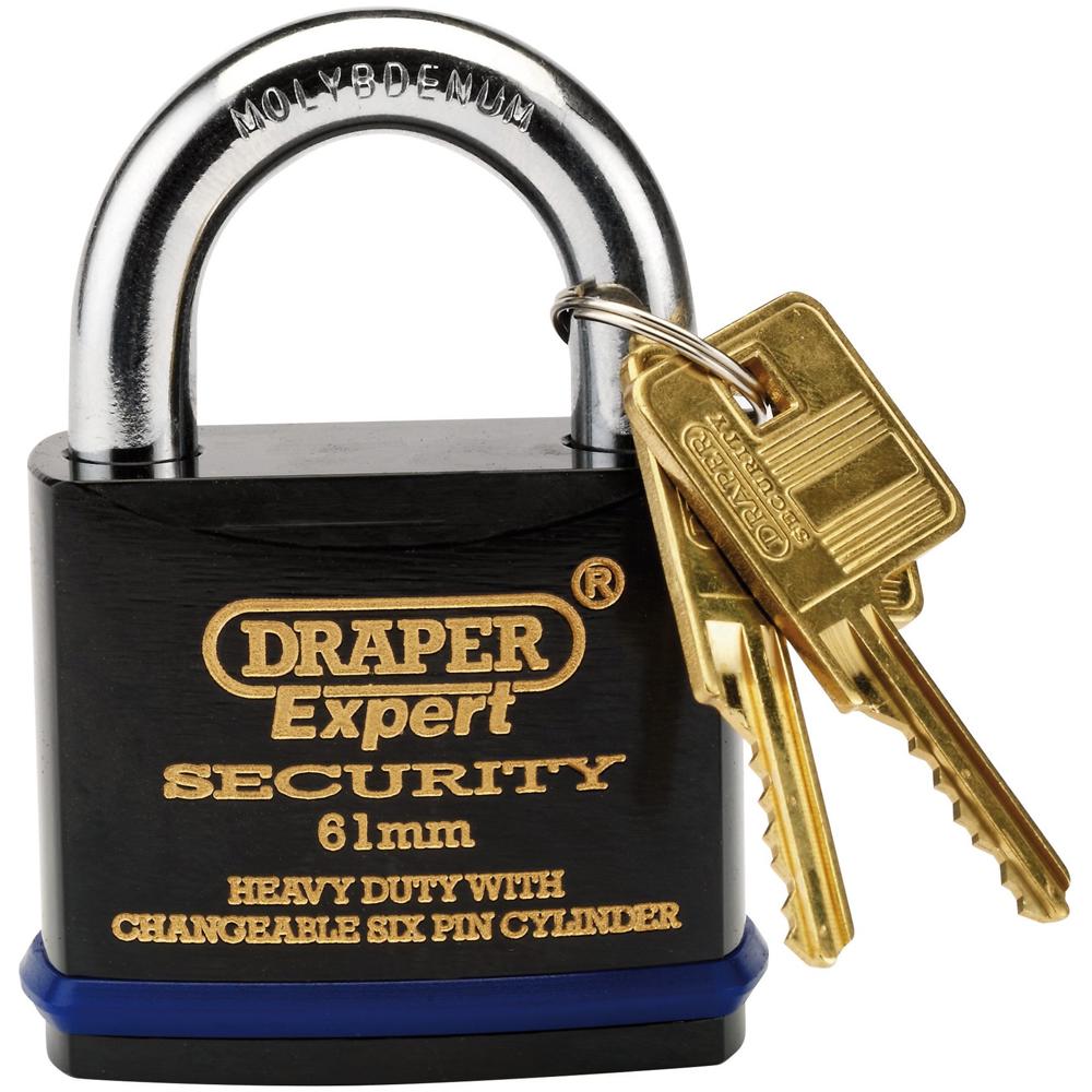 Draper Expert Heavy Duty Steel Padlock | Padlocks