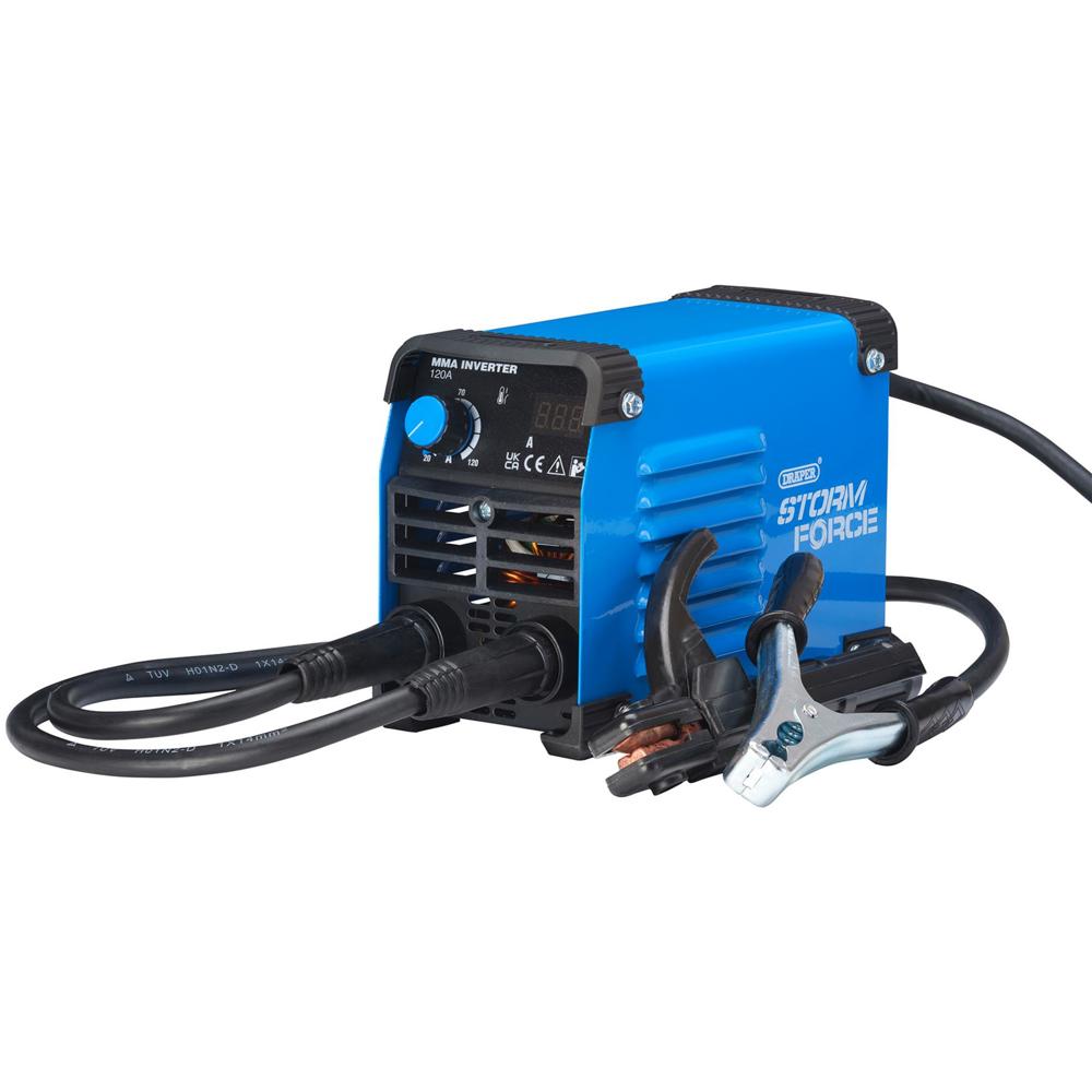 Draper Storm Force INV120A/SF 120Amp MMA Inverter Welder | Inverter Welders