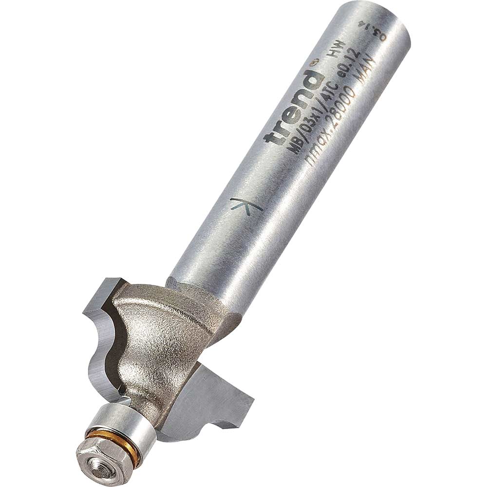 Trend Mini Guided Roman Ogee Router Cutter | Ogee & Classic Moulding Bits