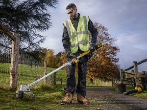 DeWalt-DCMST561-18v-XR-Cordless-Grass-Trimmer - Tooled-Up Blog